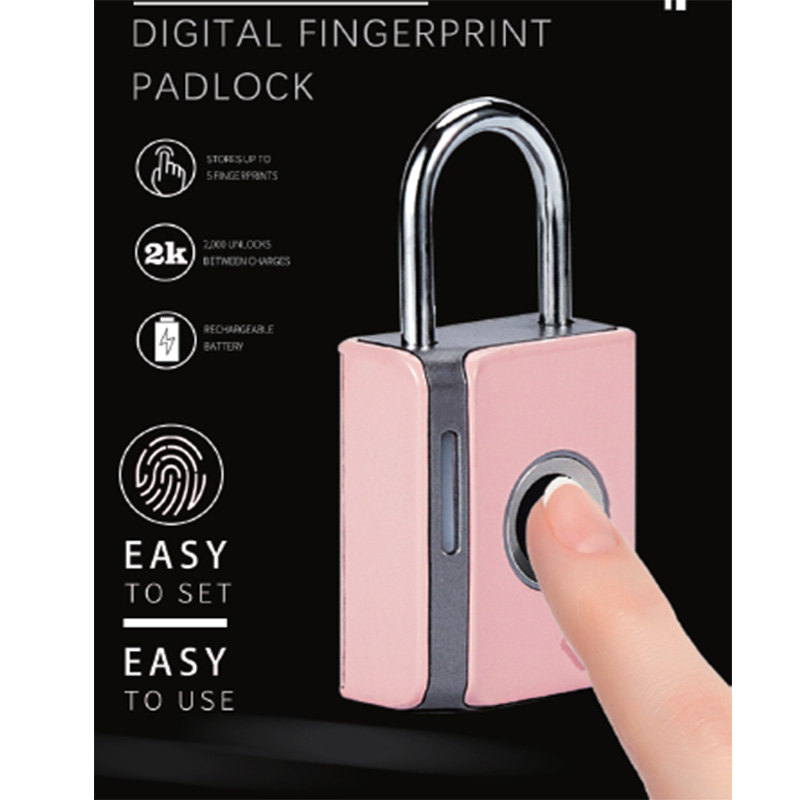 Smart Fingerprint Padlock: Secure & Keyless Access